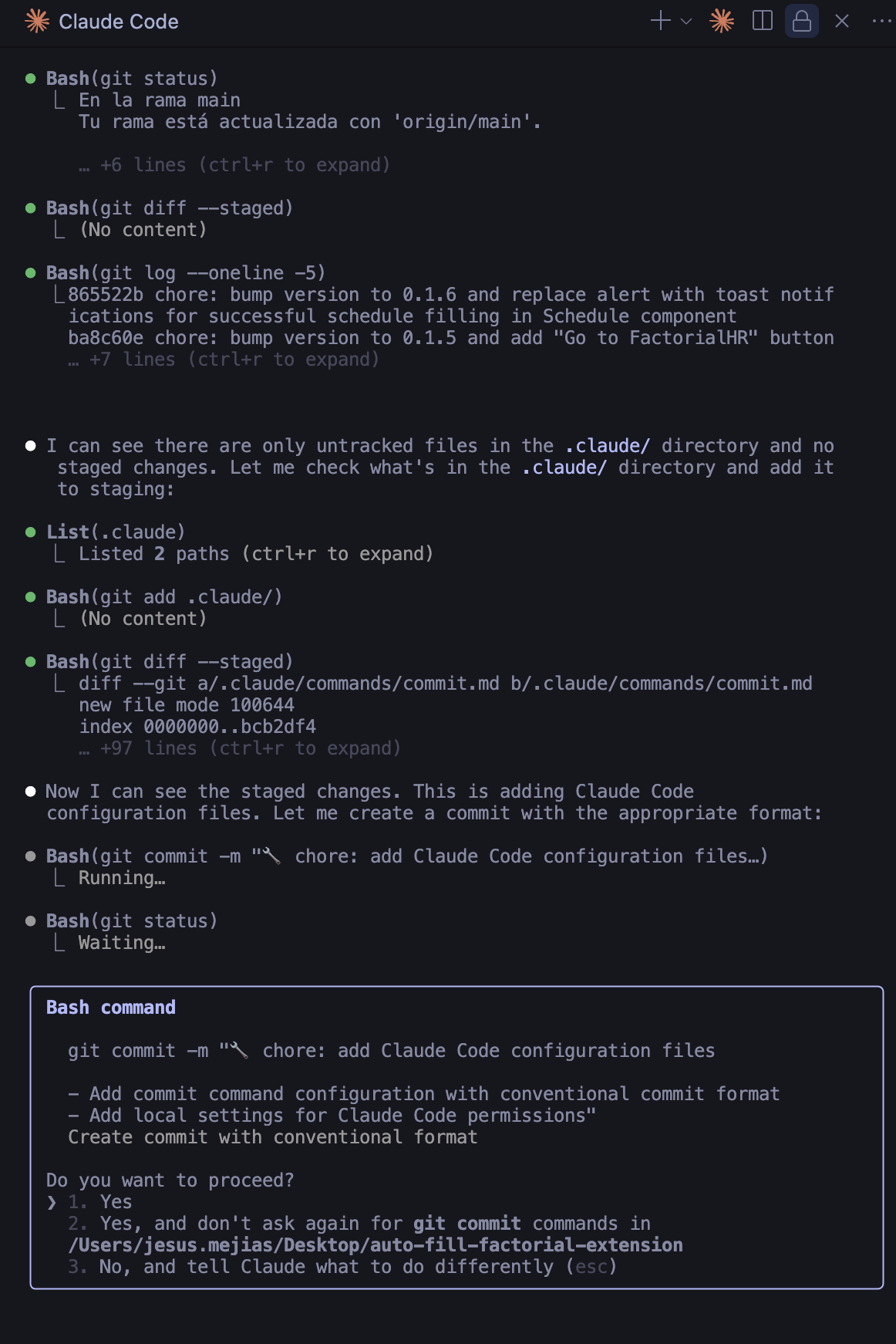 AI-Powered Git Commits with Claude Code