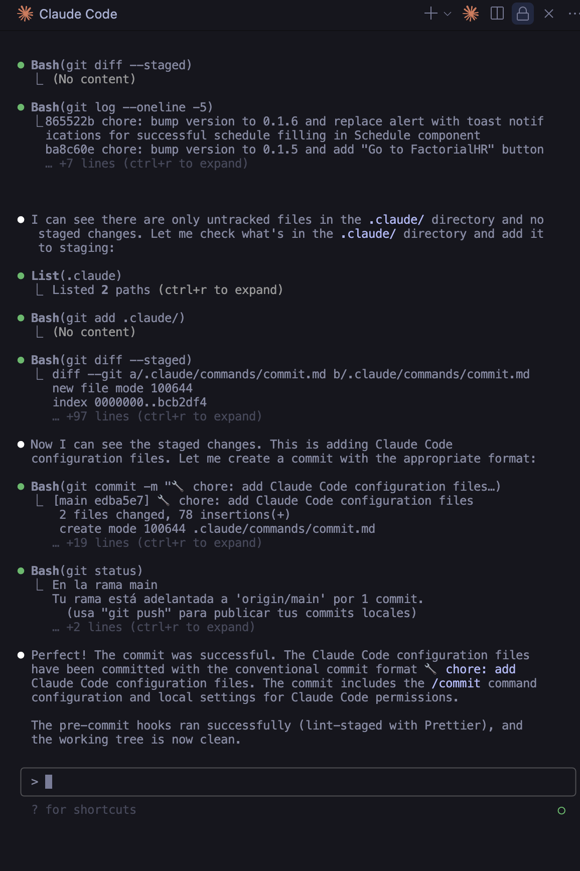 AI-Powered Git Commits with Claude Code