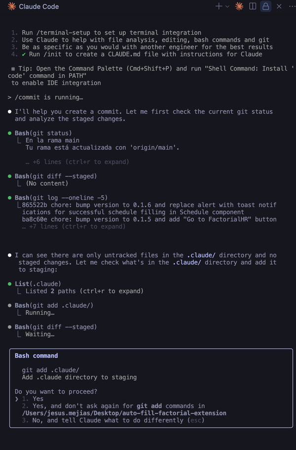 AI-Powered Git Commits with Claude Code