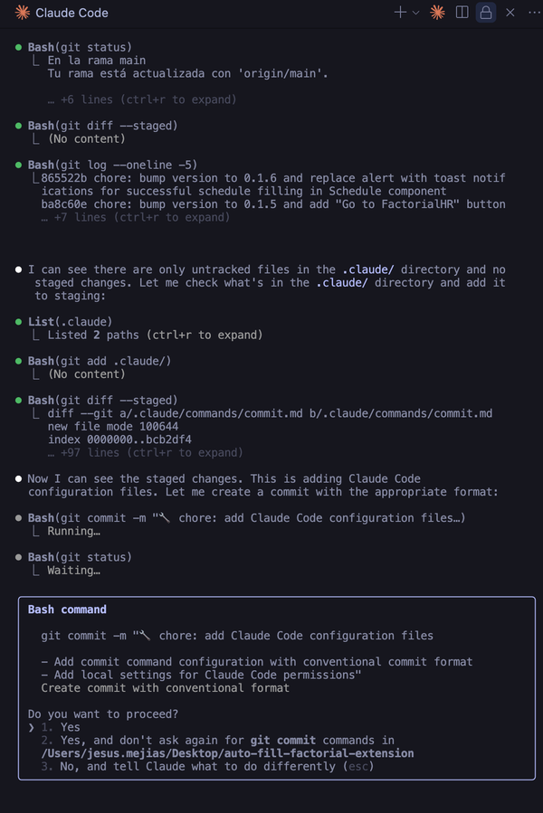 AI-Powered Git Commits with Claude Code