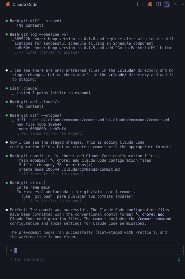 AI-Powered Git Commits with Claude Code